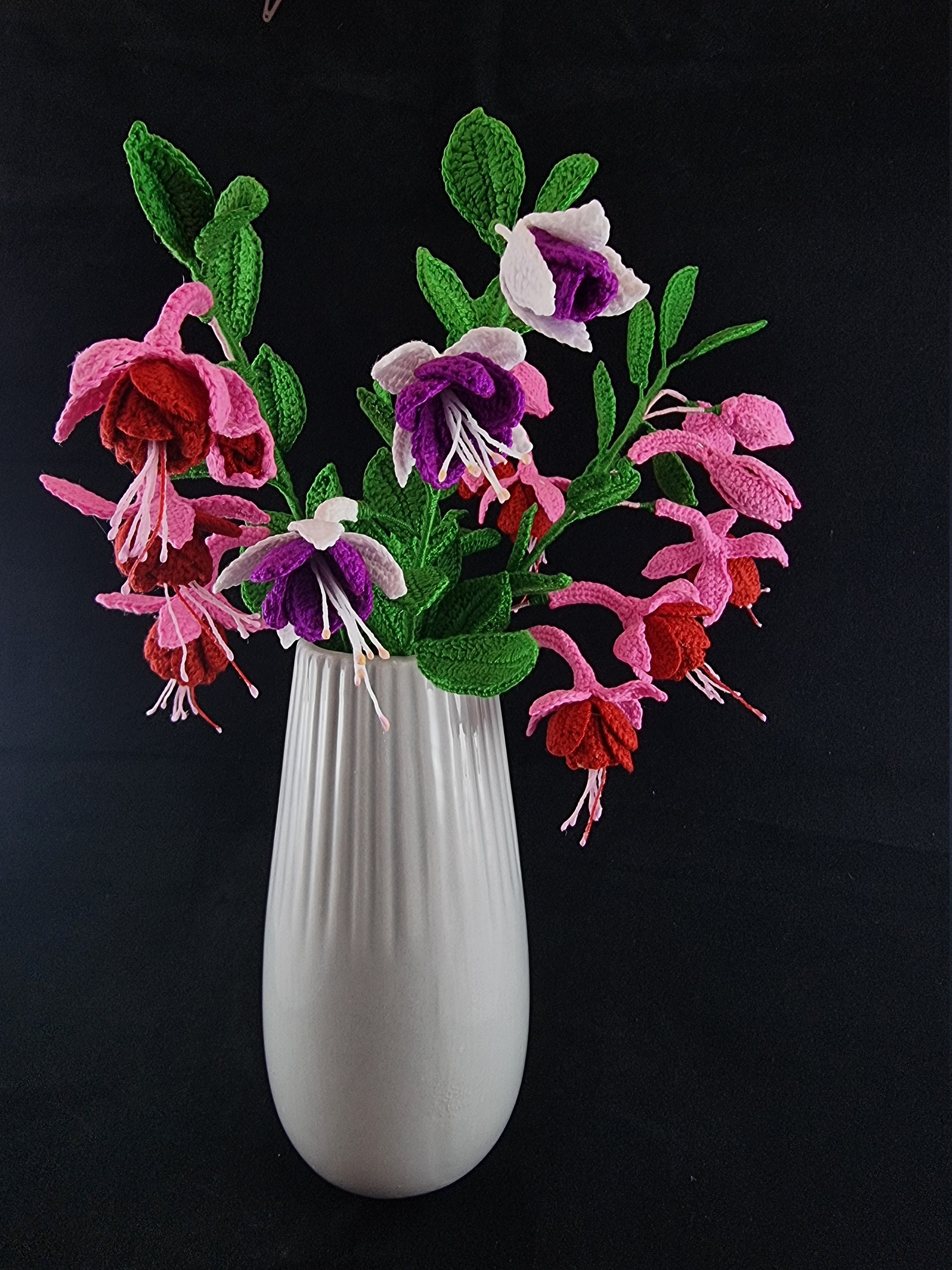 Crochet Pattern Fuchsia - Etsy