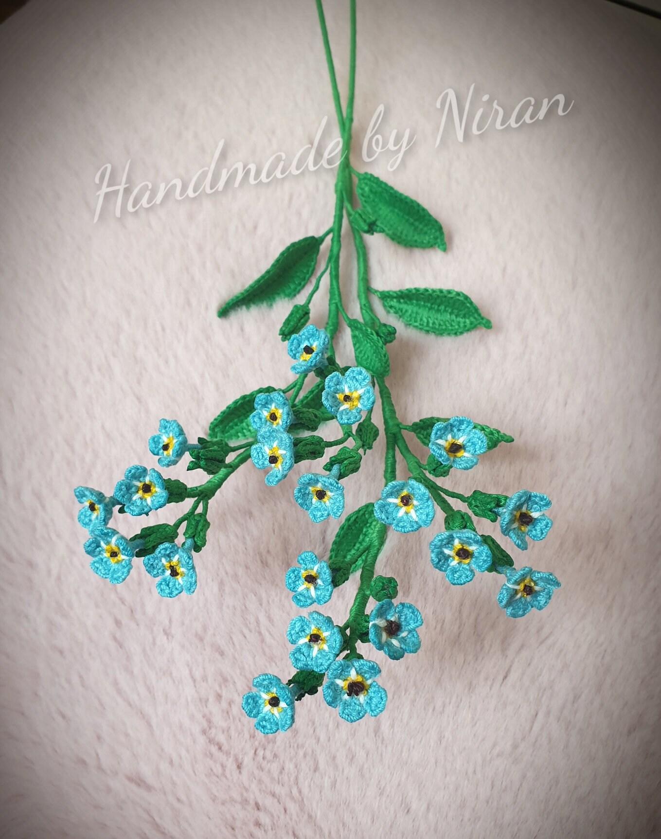 Crochet Pattern Forget-me-not Flowers - Etsy