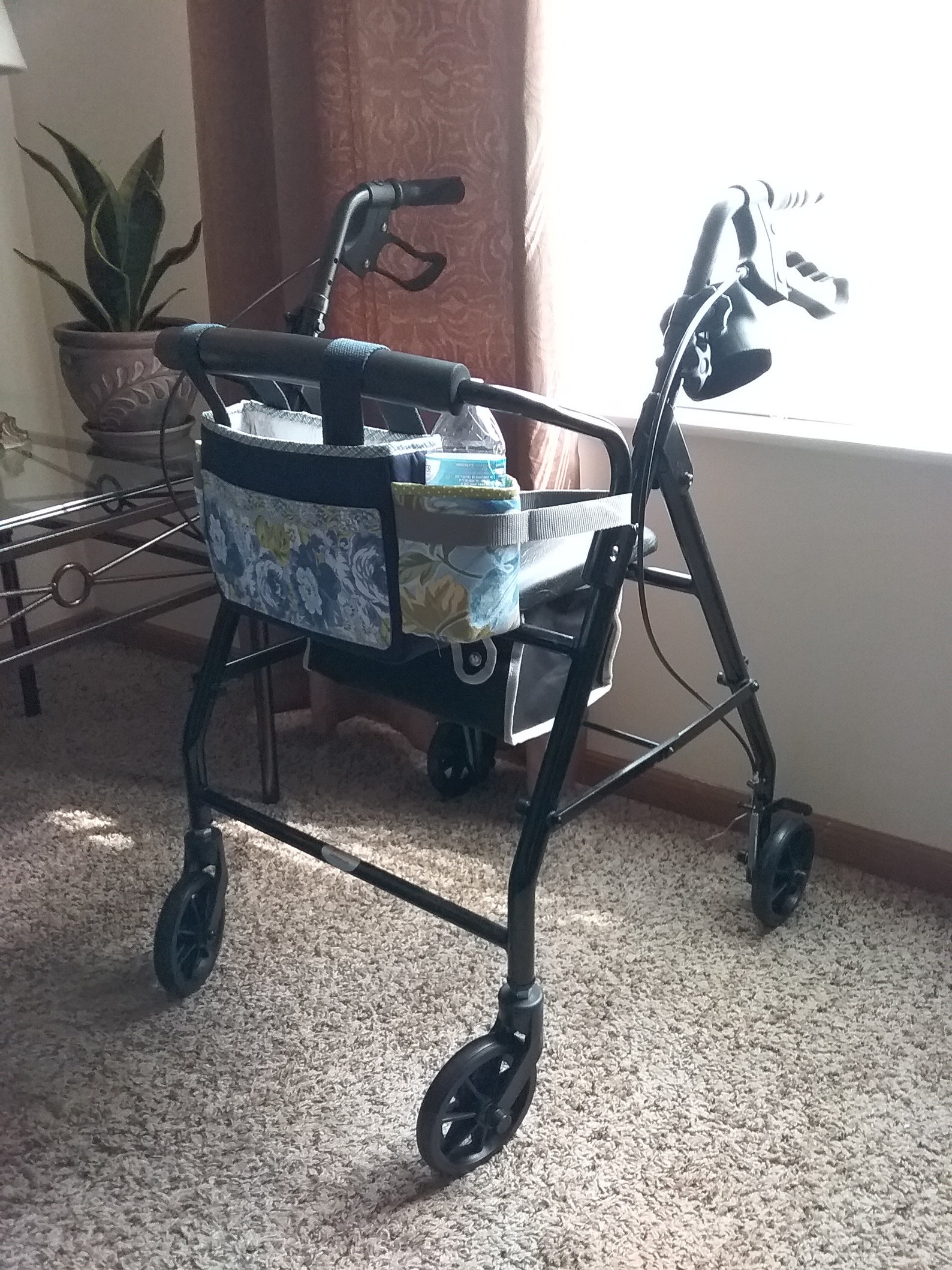 Rollator Caddy Rollator Organizer Rollator Bag Mobility - Etsy