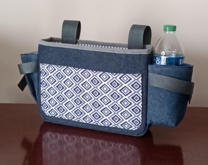 Walker Caddy, Walker Bag, Walker Organizer, Mobility Accessory. Walker ...