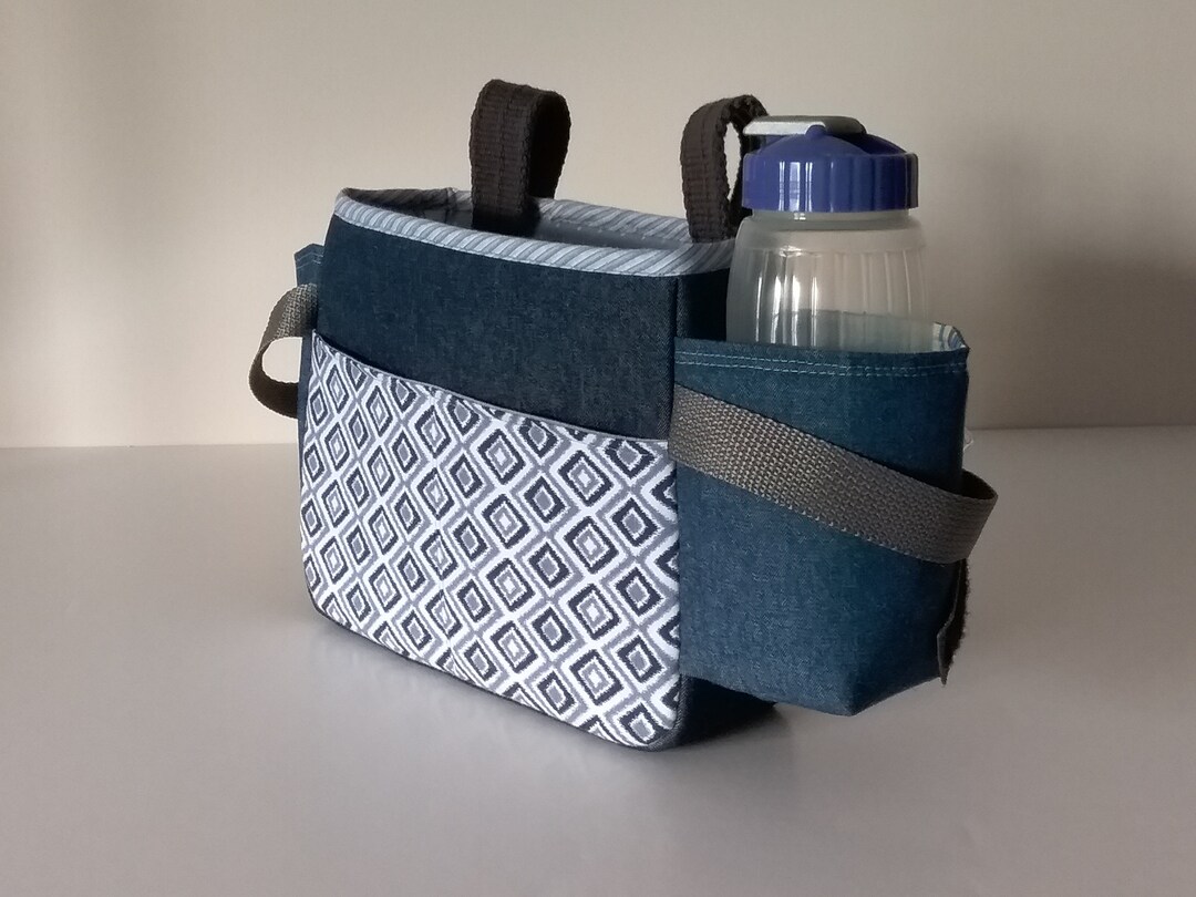 Walker Caddy Walker Bag Walker Organizer Mobility - Etsy