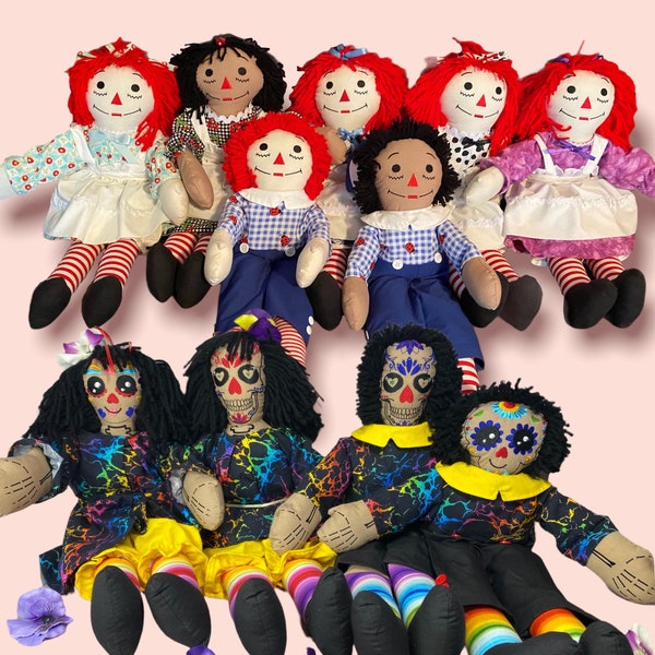 Raggedy Ann Dolls Handmade - Etsy