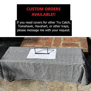 Cat Trap Covers to Fit Tru Catch 30LDT Traps - CUSTOM ORDERS Available ...