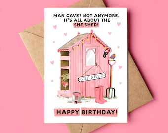 Allotment Birthday Card - Etsy UK