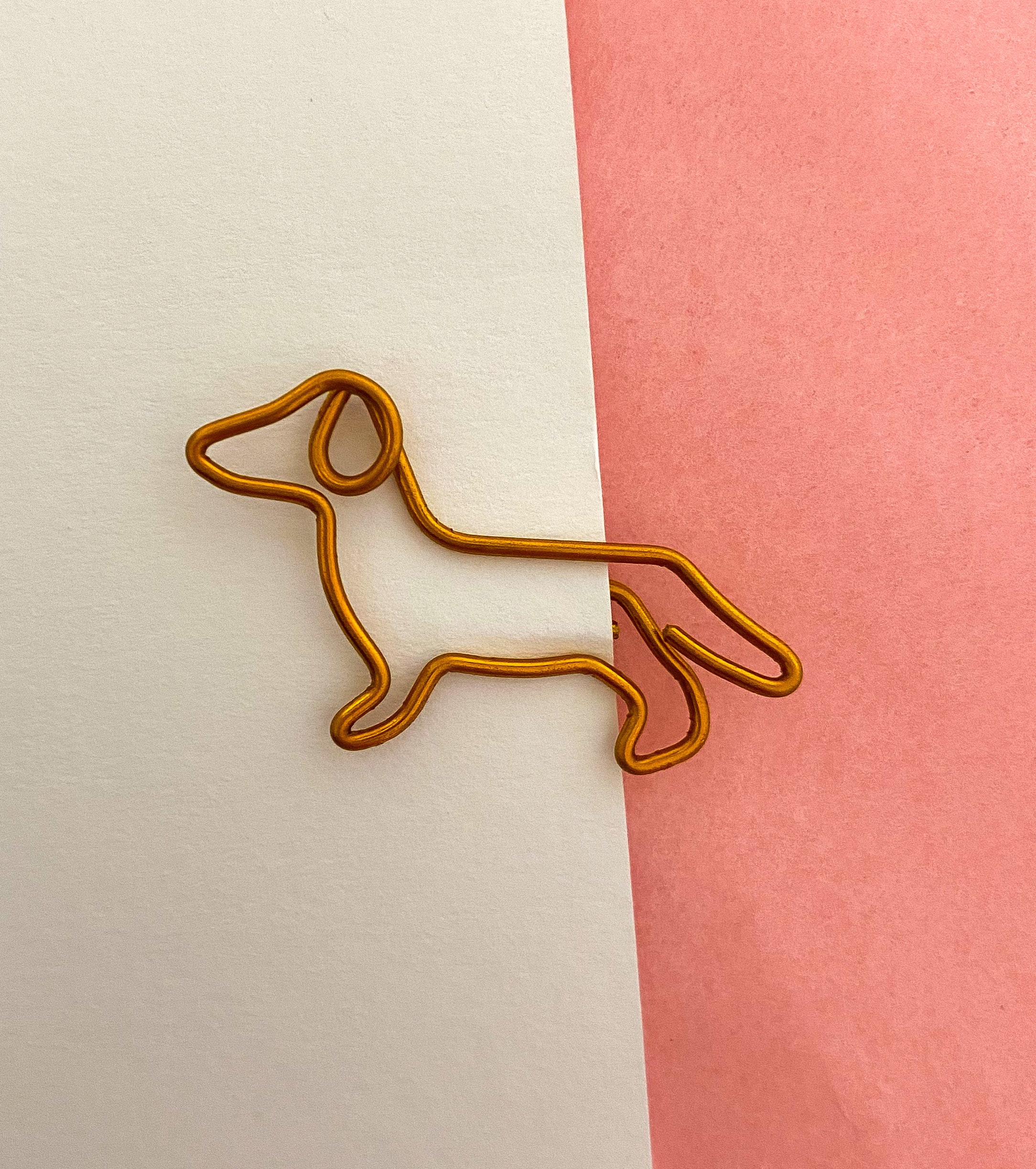 Sausage Dog Paper Clips 10 Paper Clips Dachshund Paper | Etsy UK