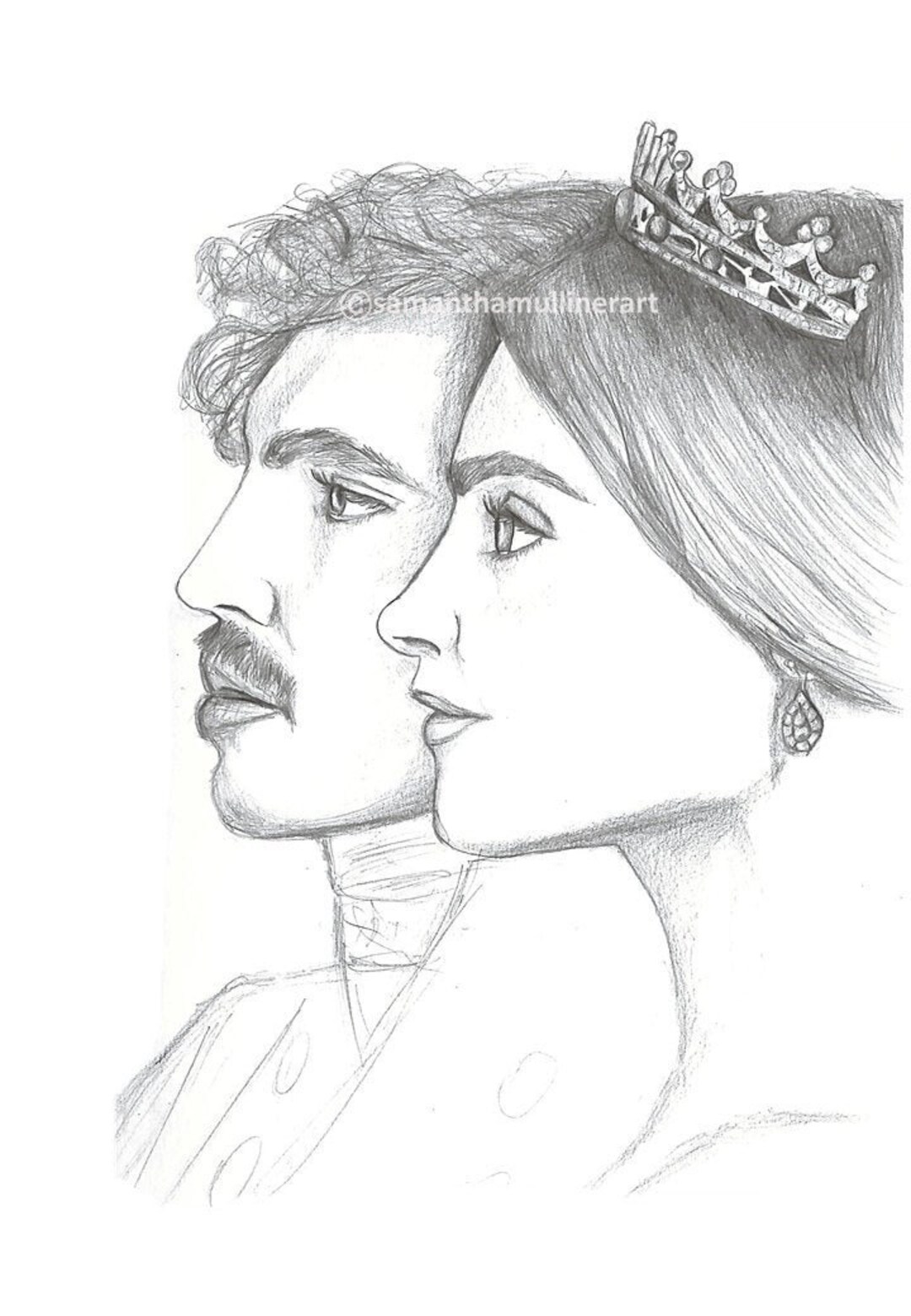 Queen Victoria and Prince Albert Art Print - Etsy UK