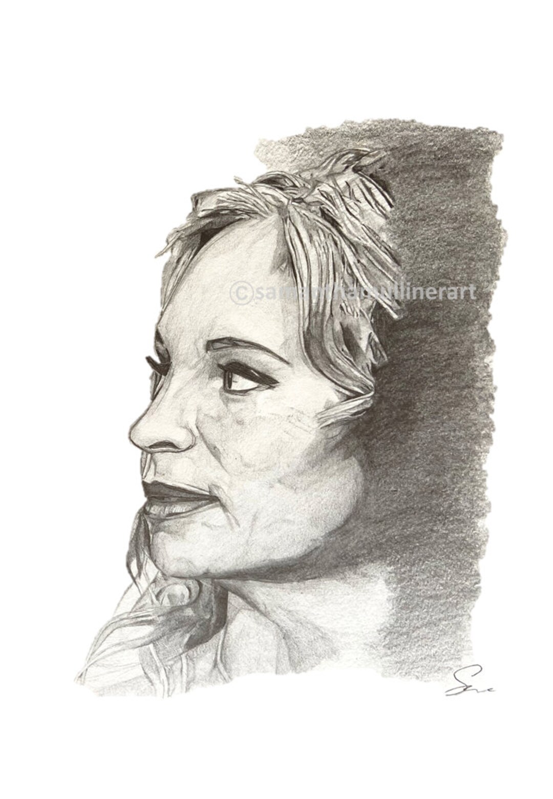 Caroline Forbes Art Print - Etsy