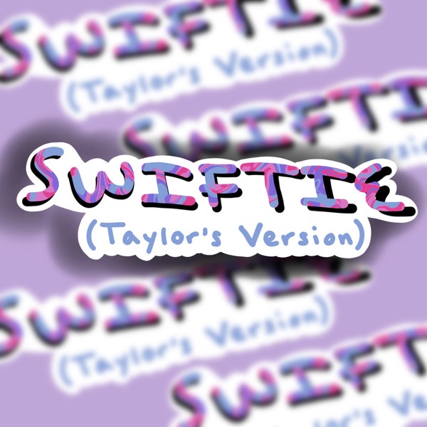Taylor Swiftie Stickers - Etsy