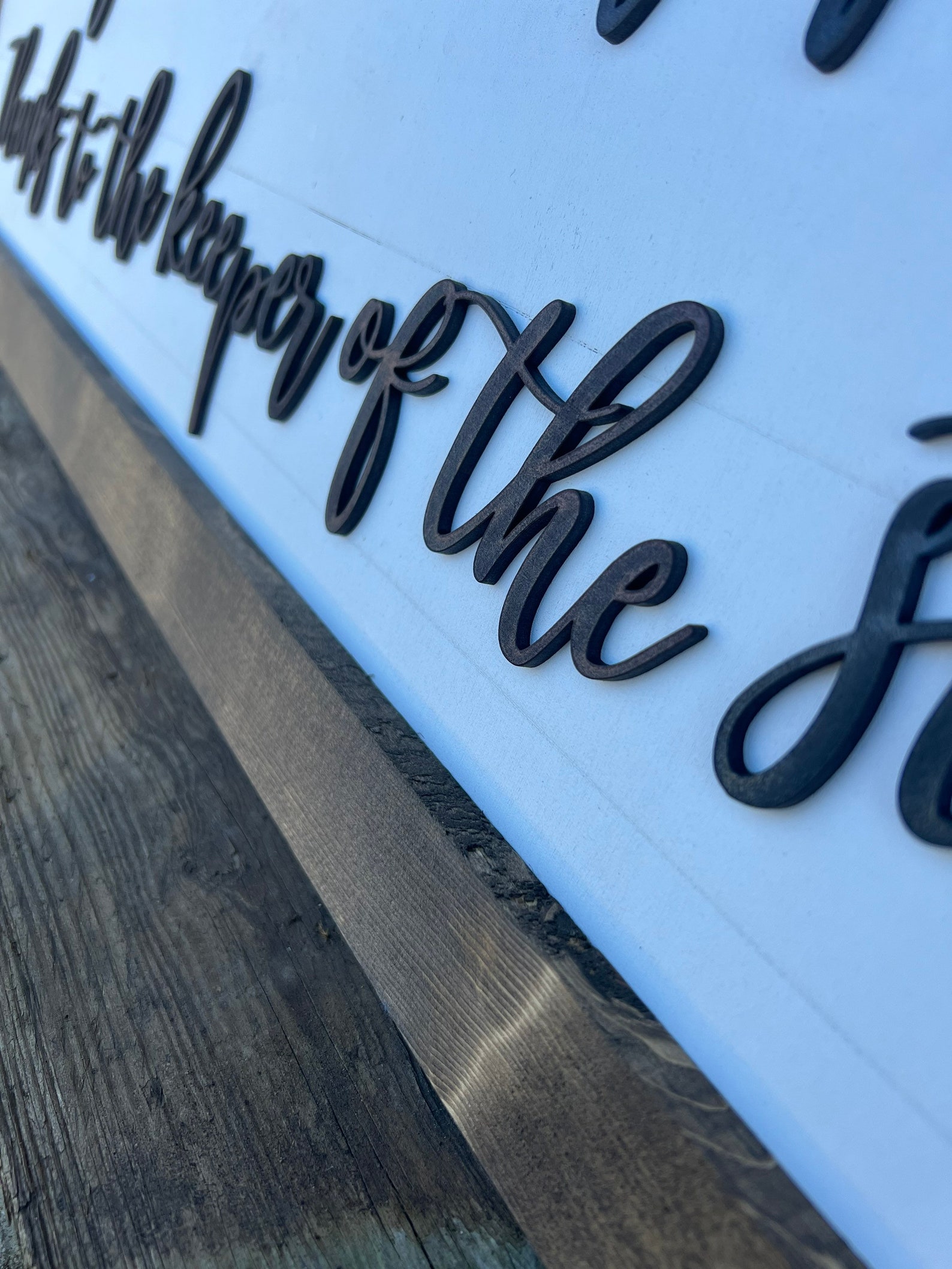 Keeper of the Stars Lyric Sign Farmhouse - Etsy