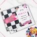 Pink Race Car Coloring Pages: Editable Birthday Party Activity (digital ...