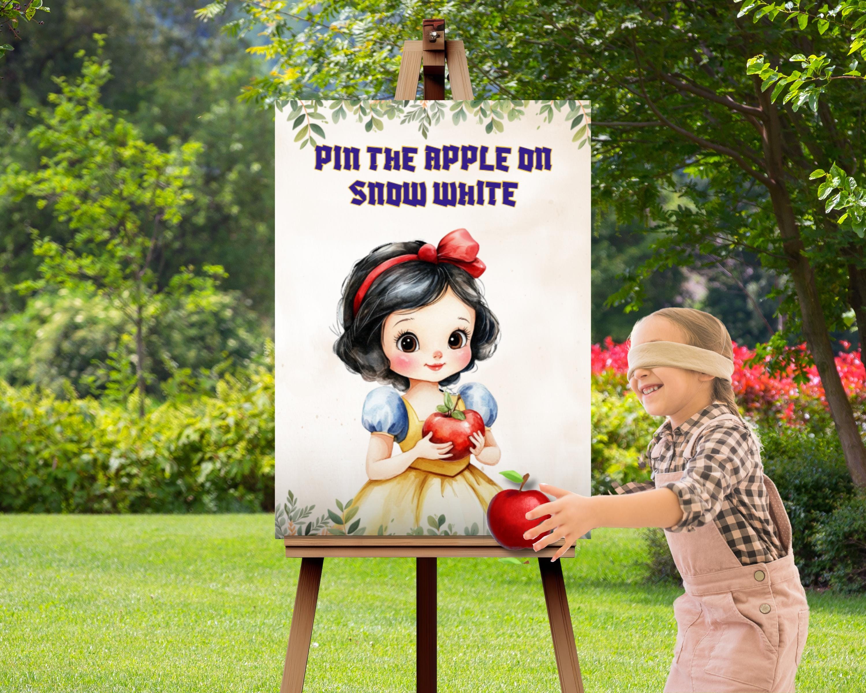 Snow White Inspired Party Game Printable Kids Birthday Game Princess ...