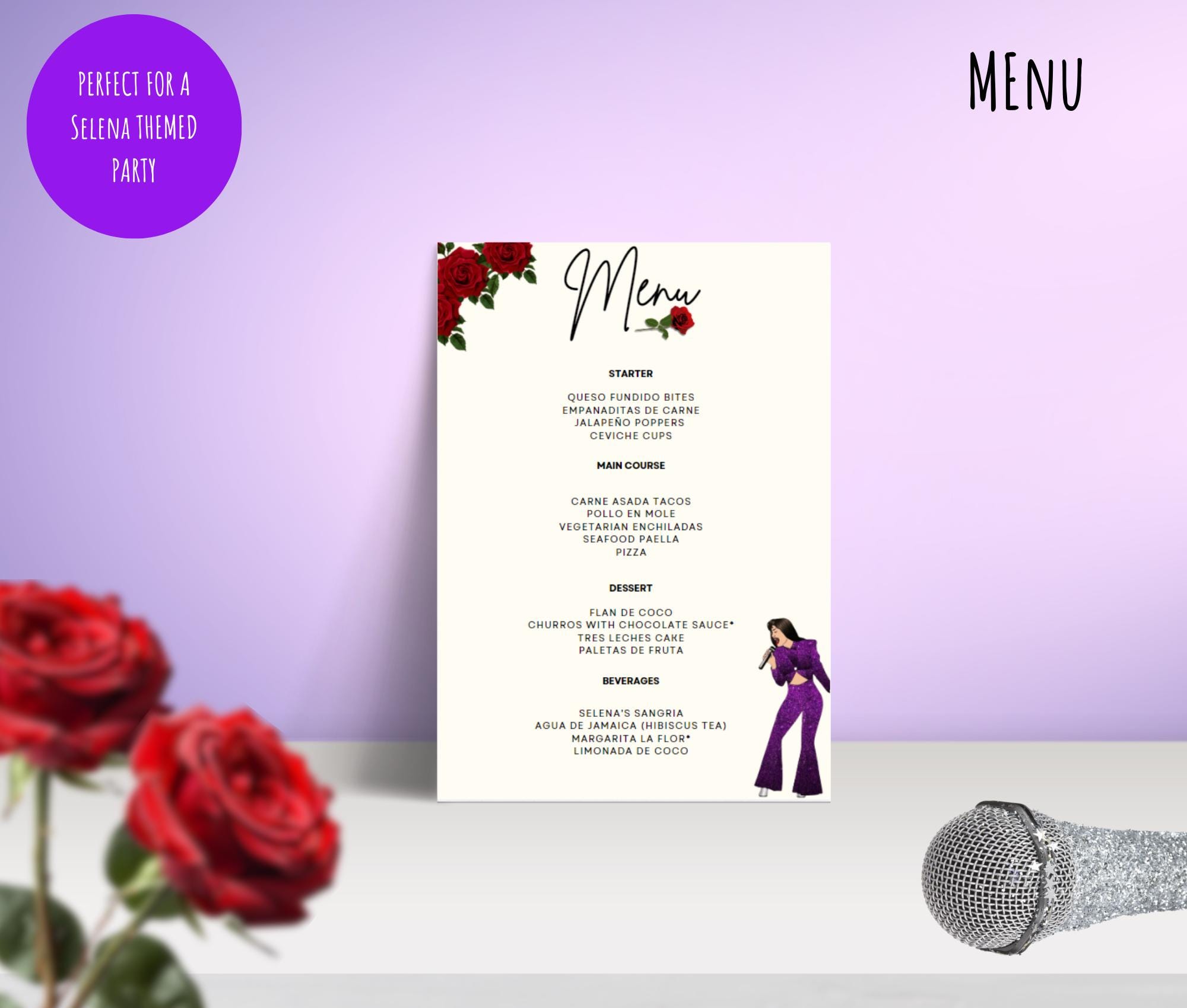 Editable Digital-printable Selena Party Pack, Selena Birthday, Selena ...