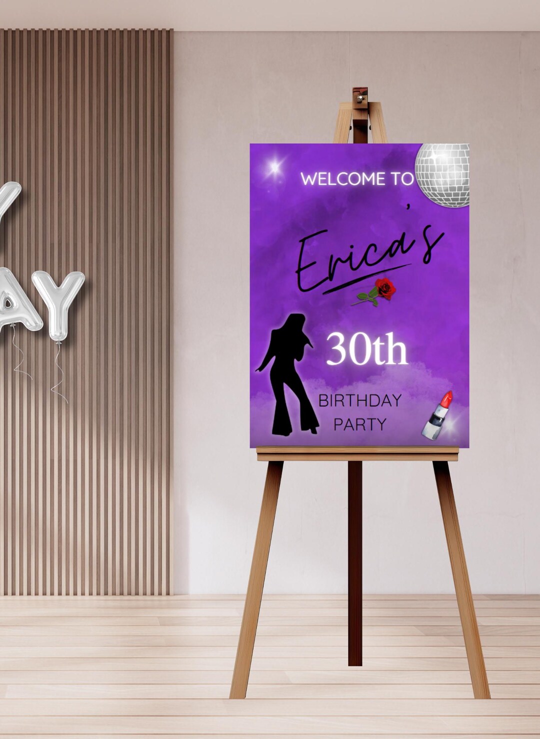 Editable Printable Selena Welcome Sign for Party, Selena Printables ...