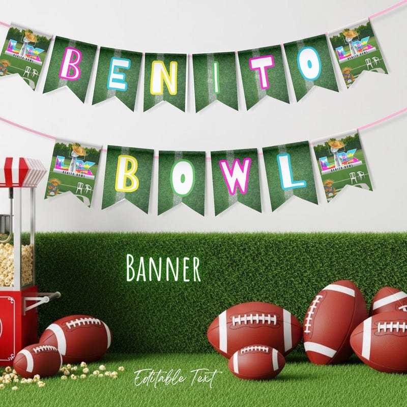 Benito Birthday Decorations - Etsy