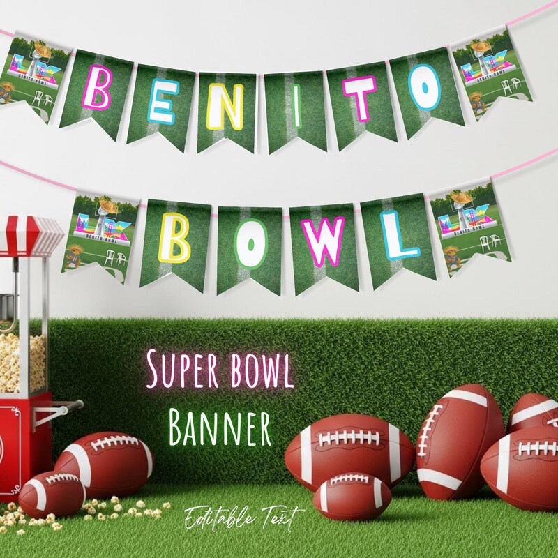 Benito Bowl Banner - Etsy