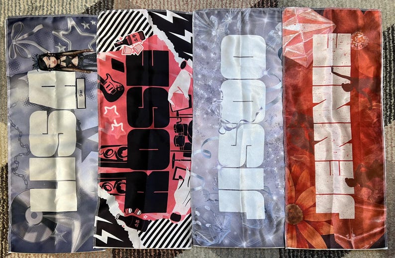 BLACKPINK JENNIE Banner / Cheering Kit - Etsy