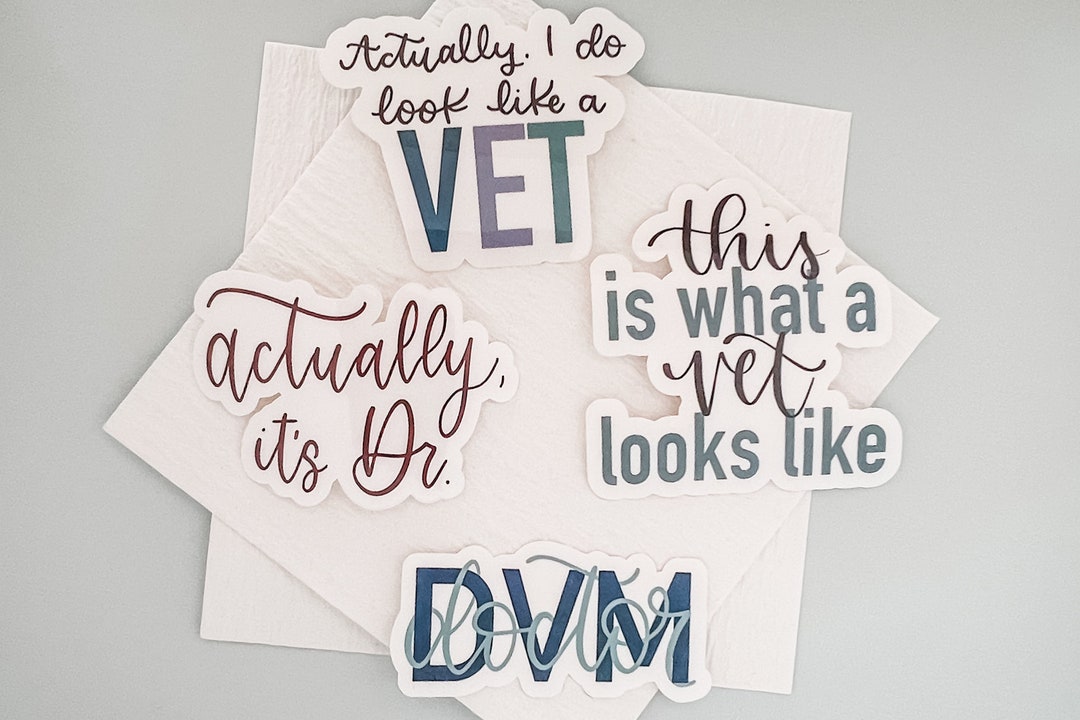 Vet Med Stickers | Veterinary Medicine and Doctor Sticker Pack | Vetmed ...