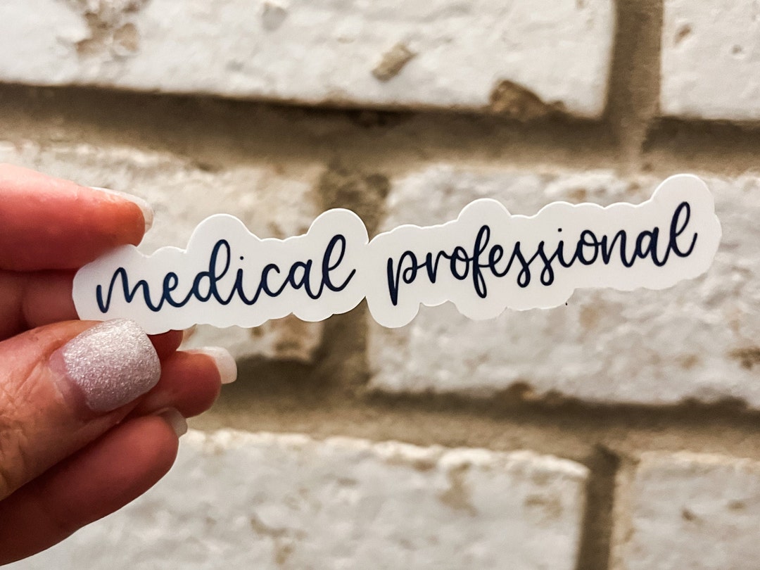 Medical Professional Sticker, Doctor Gift, Doctor Sticker, Nurse ...