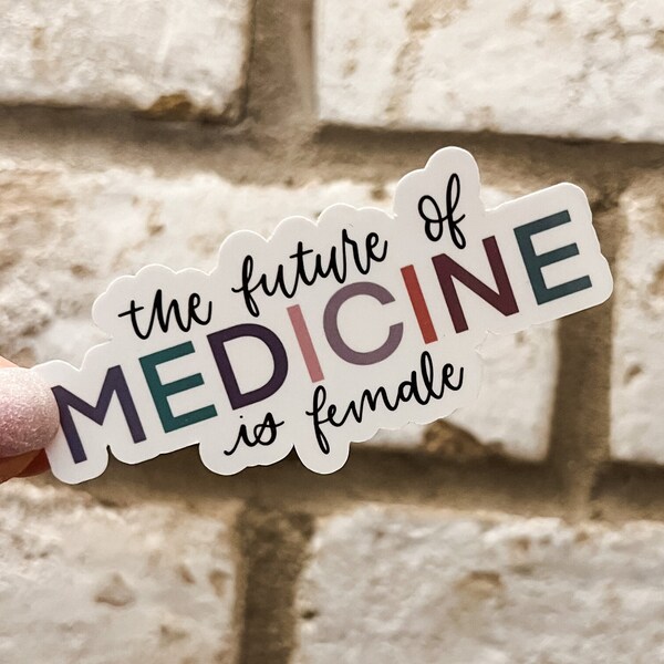 The Future is Female Sticker - Etsy
