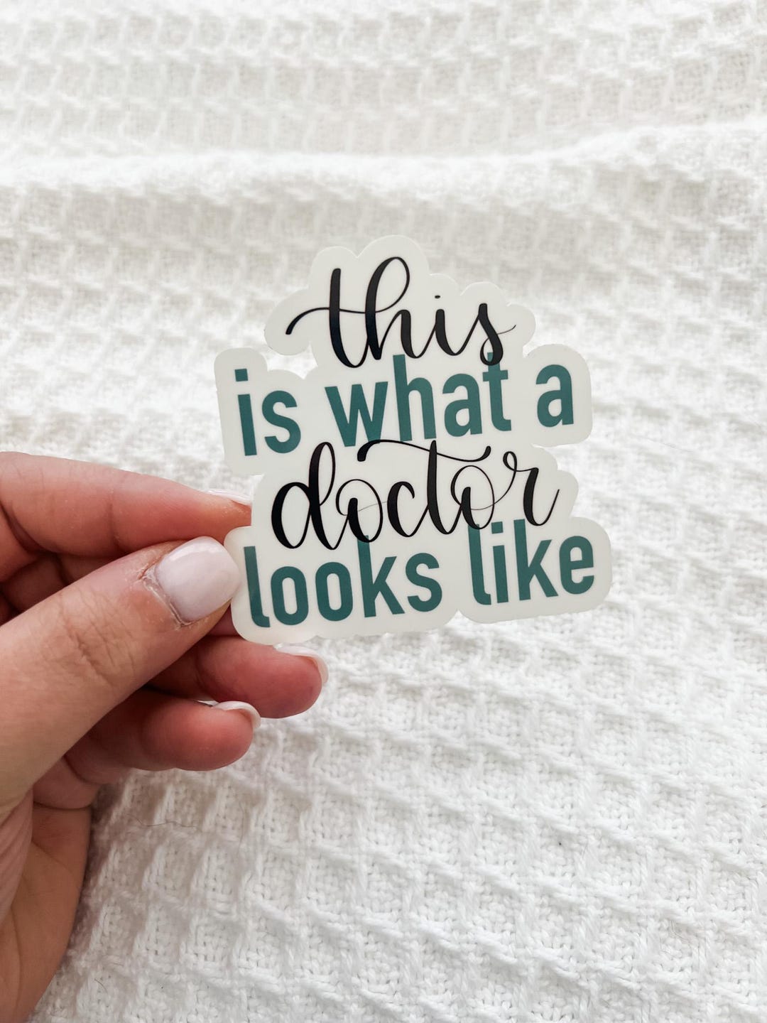 This is What a Doctor Looks Like Sticker | Gift for Doctor | Phd ...