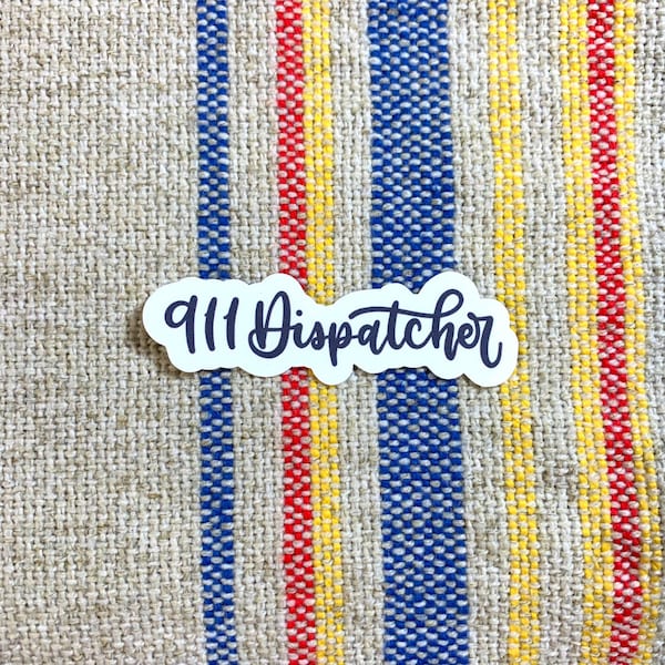 911 Dispatcher Cards - Etsy