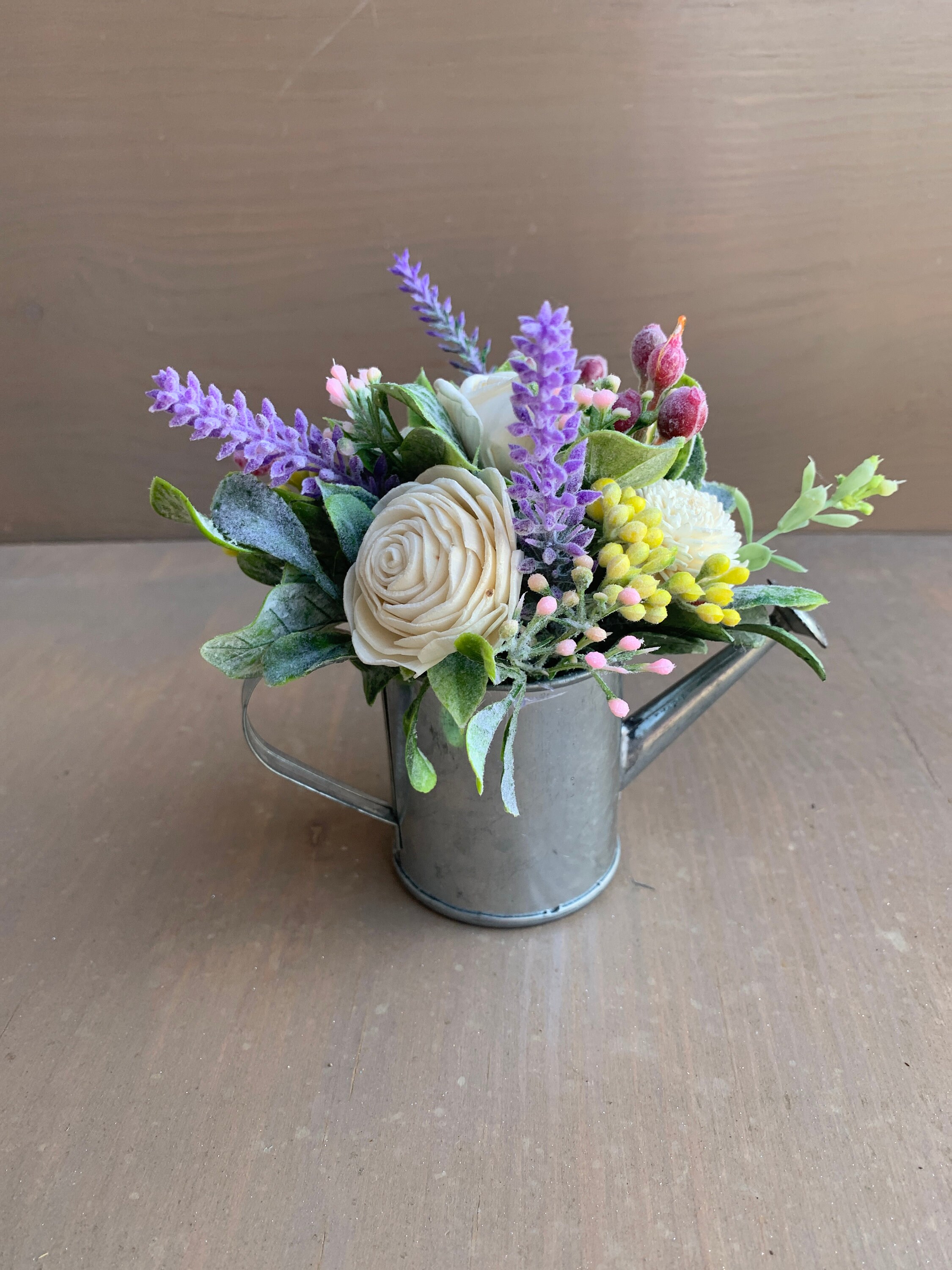 Mini Flower Arrangements Spring Tier Tray Decor Spring | Etsy