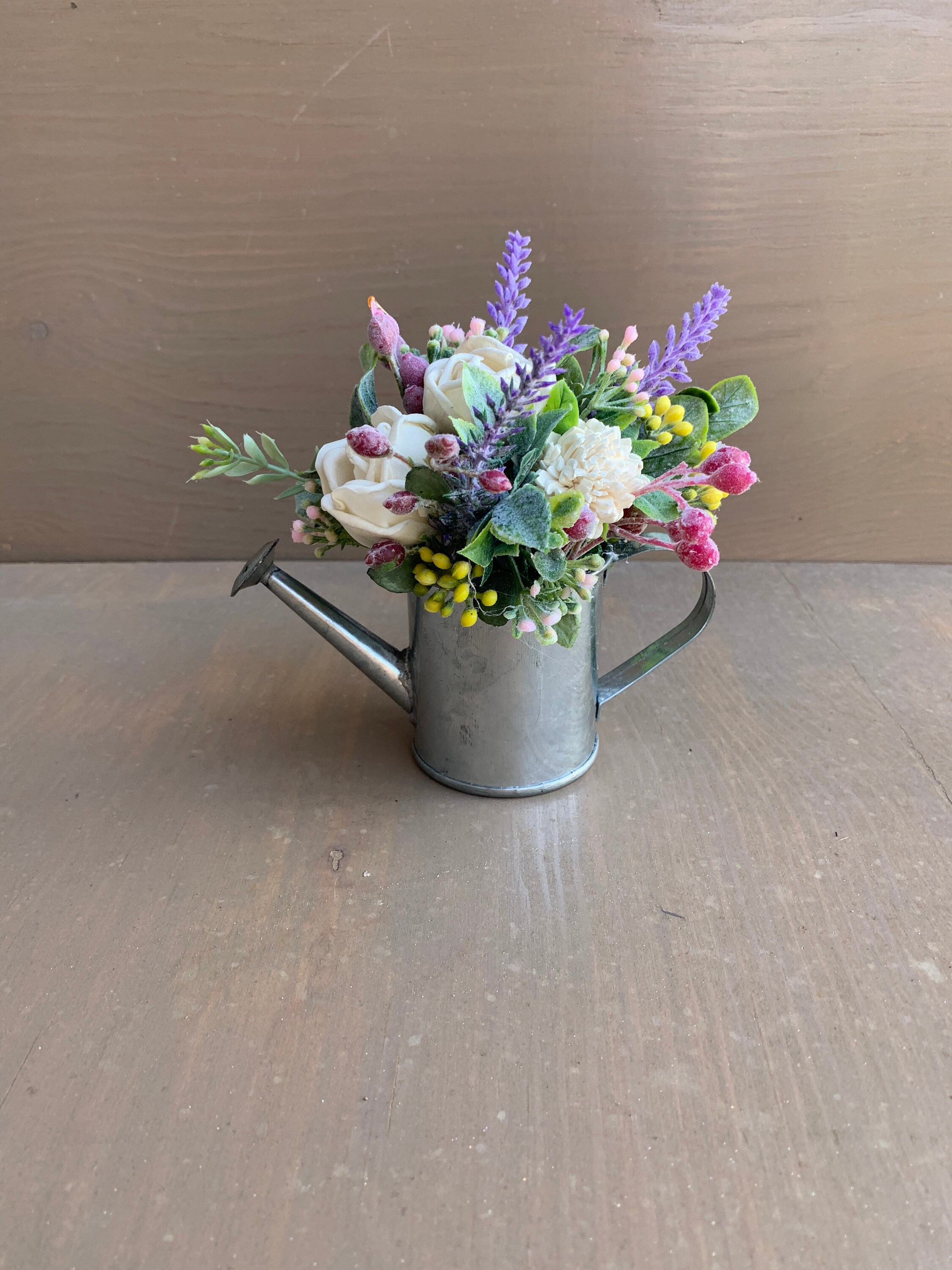 Mini Flower Arrangements Spring Tier Tray Decor Spring | Etsy