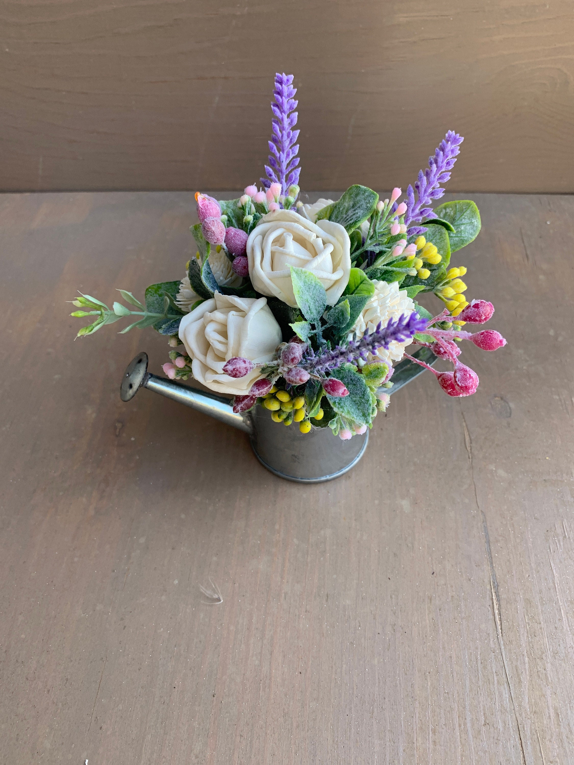 Mini Flower Arrangements Spring Tier Tray Decor Spring | Etsy