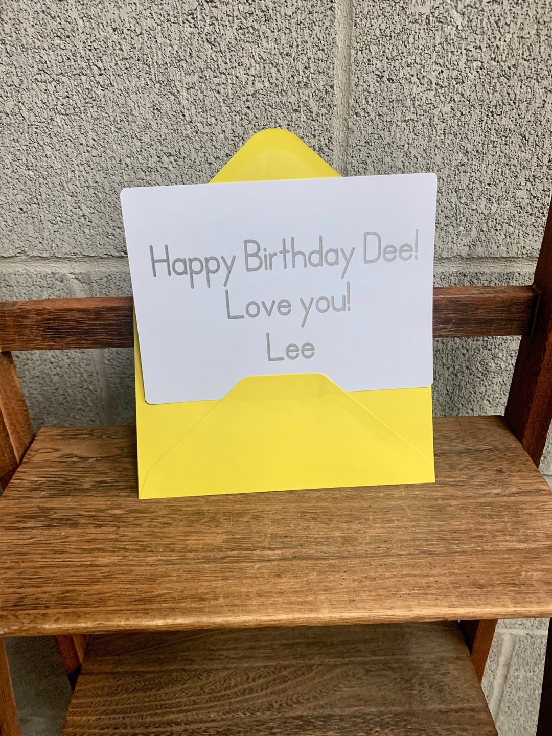 ADD-ON Custom Written Note for Gift Arrangements - Etsy