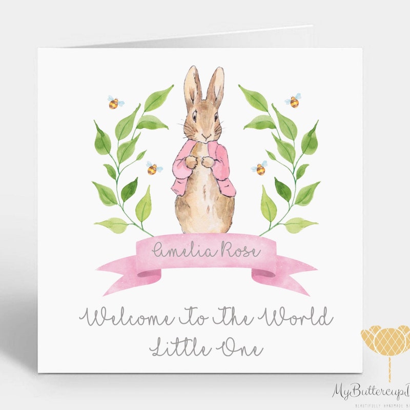 Peter Rabbit Card - Etsy UK
