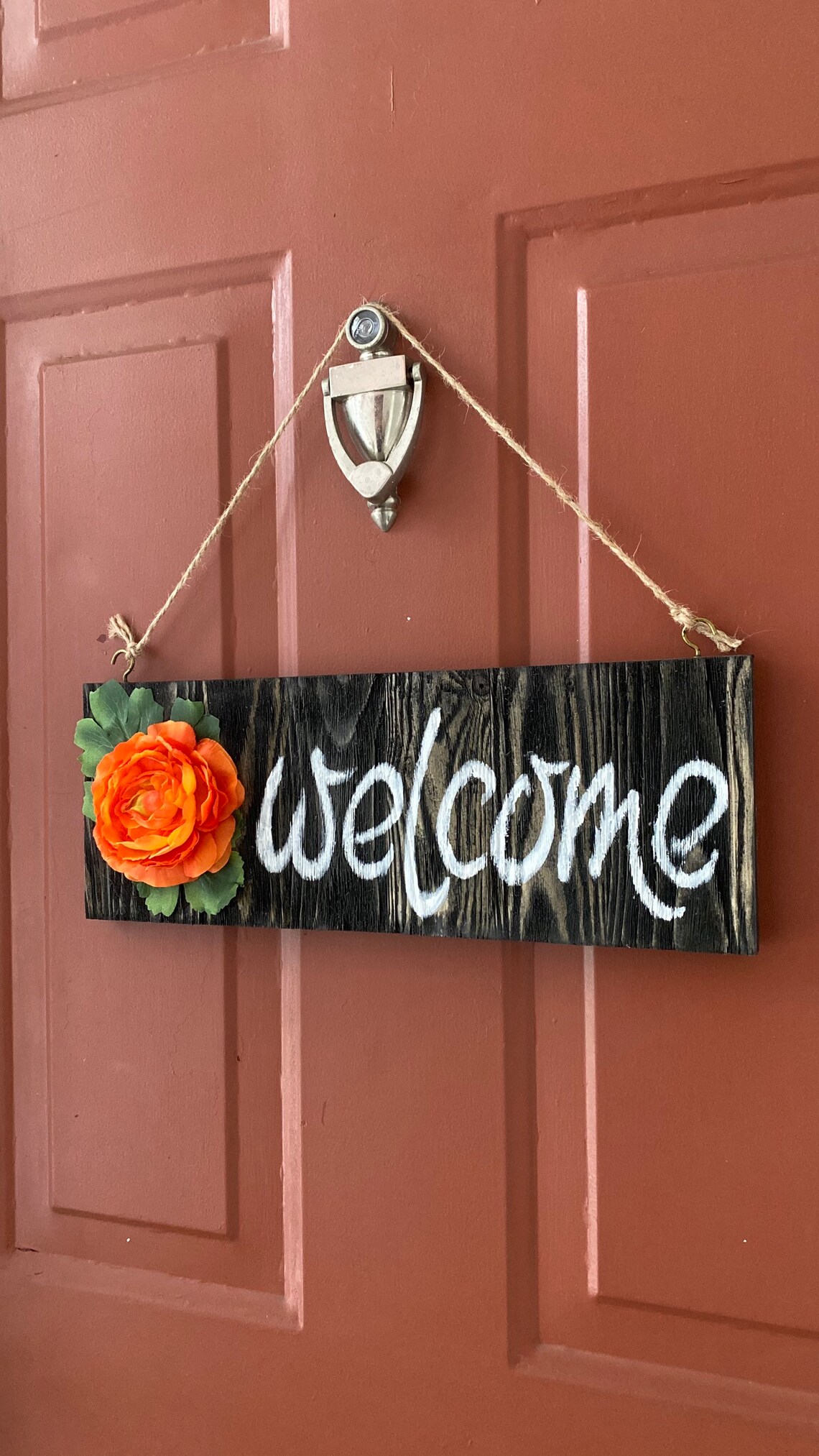Welcome Sign Outdoor Sign Front Door Decor Wooden Sign - Etsy