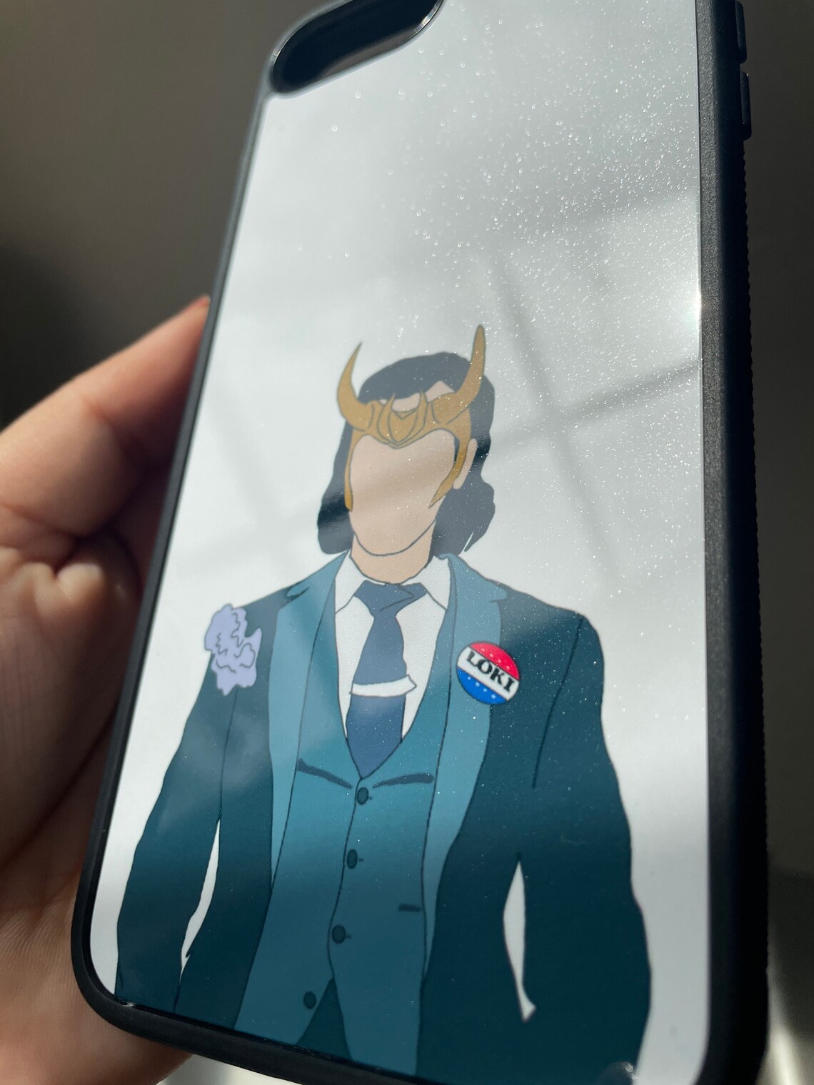 Loki iPhone case Loki gifts Marvel cases Avengers Loki | Etsy