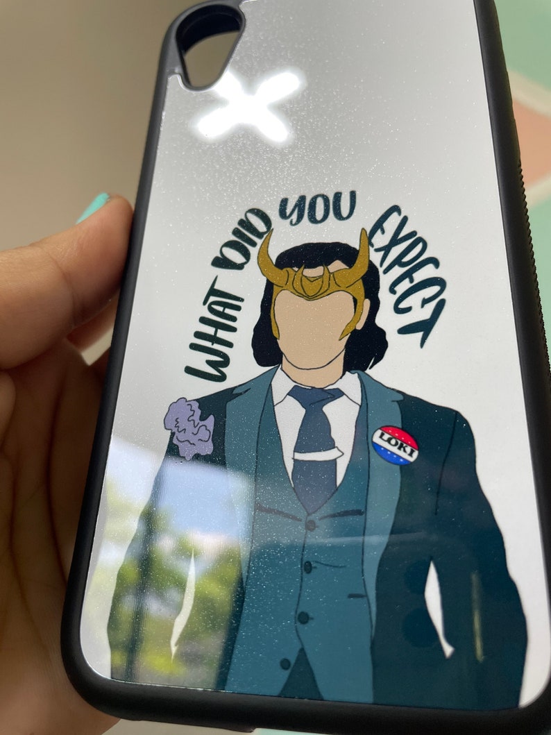 Loki Iphone Case Loki Gifts Marvel Cases Avengers Loki | Etsy