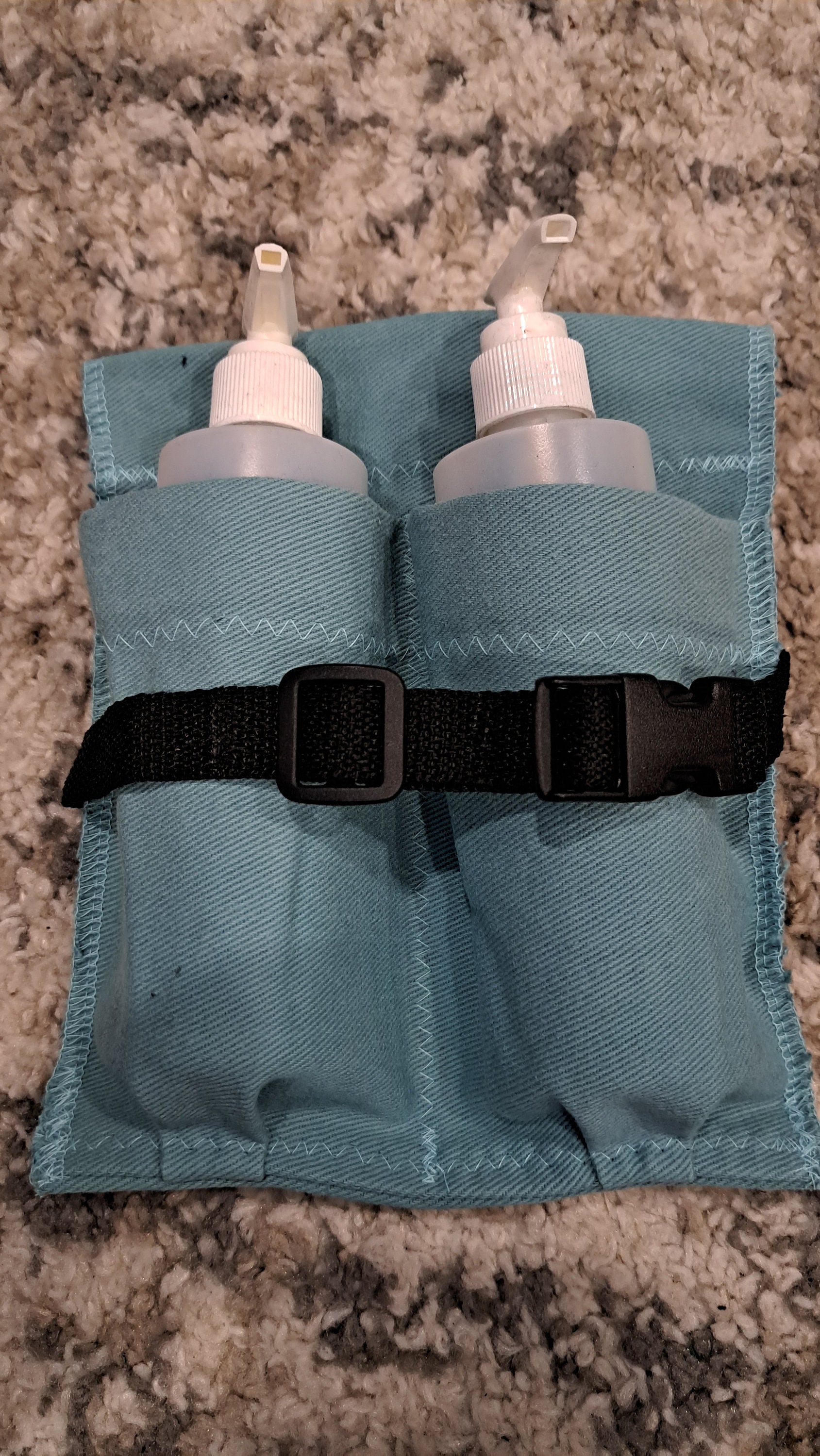 NEW Handmade Double Massage Lotion Oil Holster W/ Pump Bottles - Etsy