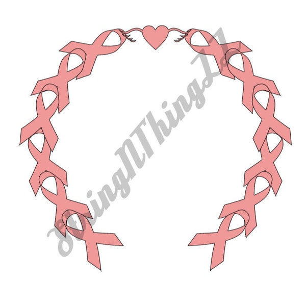 Breast Cancer Awareness Border - Etsy