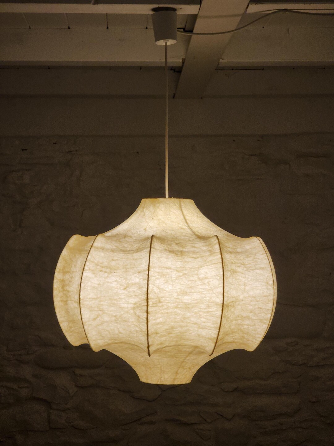 Cocoon Resin Lamp in Style of Viscontea by Achille & Pier Castiglioni ...