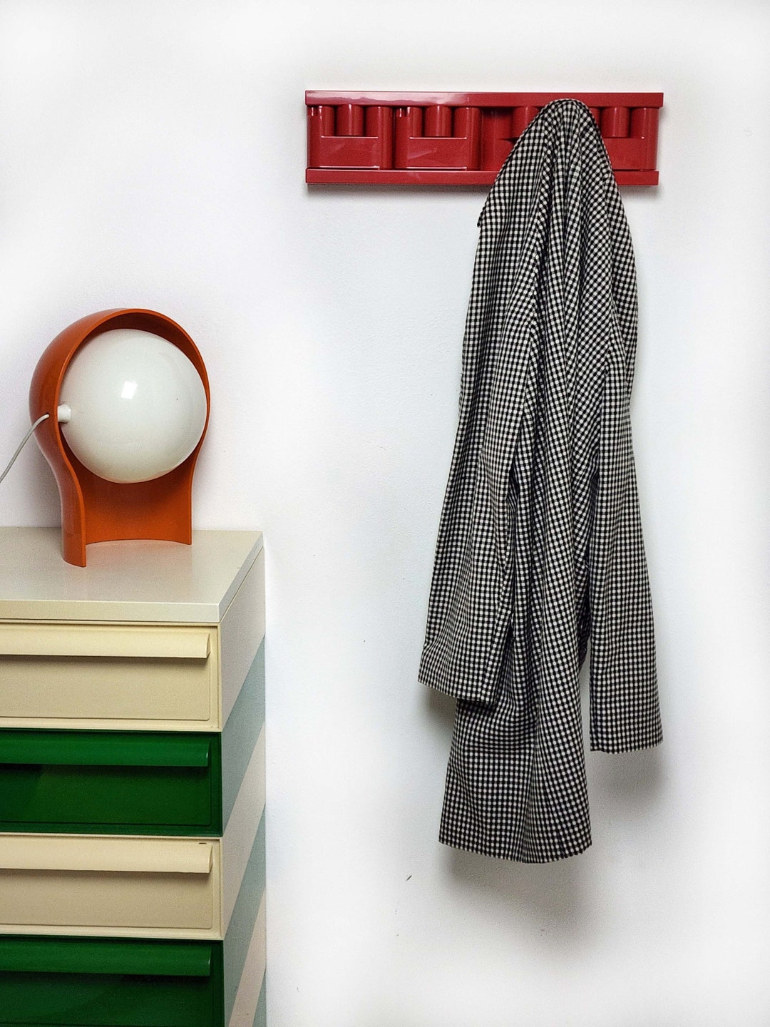 Mini VIP Coat Hook in Red by Benanti and Brunori for Velca | Brand New ...