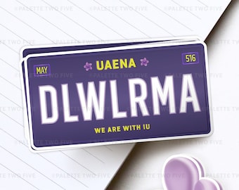 IU Sticker, Uaena Sticker, Dlwlrma Sticker, KPOP Sticker, Korean ...