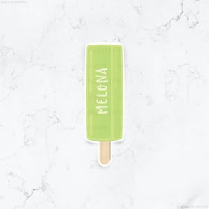 Melona Ice Cream, Korean Food Sticker, Ice Cream Sticker, Korean Food ...