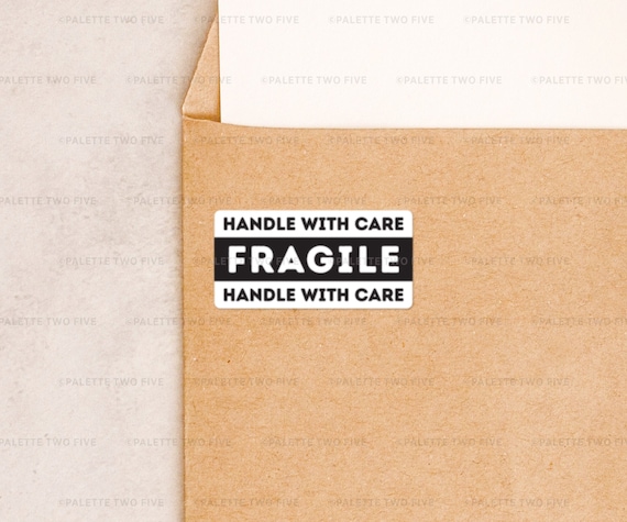 Fragile Label Fragile Sticker Fragile Label Fragile - Etsy