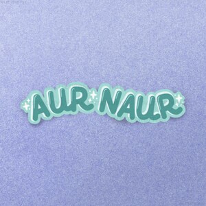 Aur Naur Sticker, Oh No Sticker, Funny Australian Accent Sticker, Meme ...