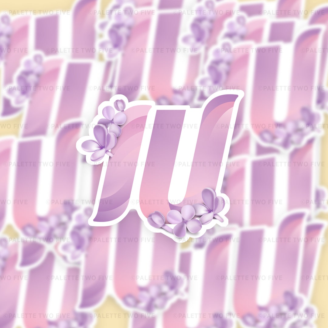 IU Sticker Uaena Sticker Dlwlrma Sticker KPOP Sticker - Etsy