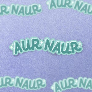 Aur Naur Sticker, Oh No Sticker, Funny Australian Accent Sticker, Meme ...