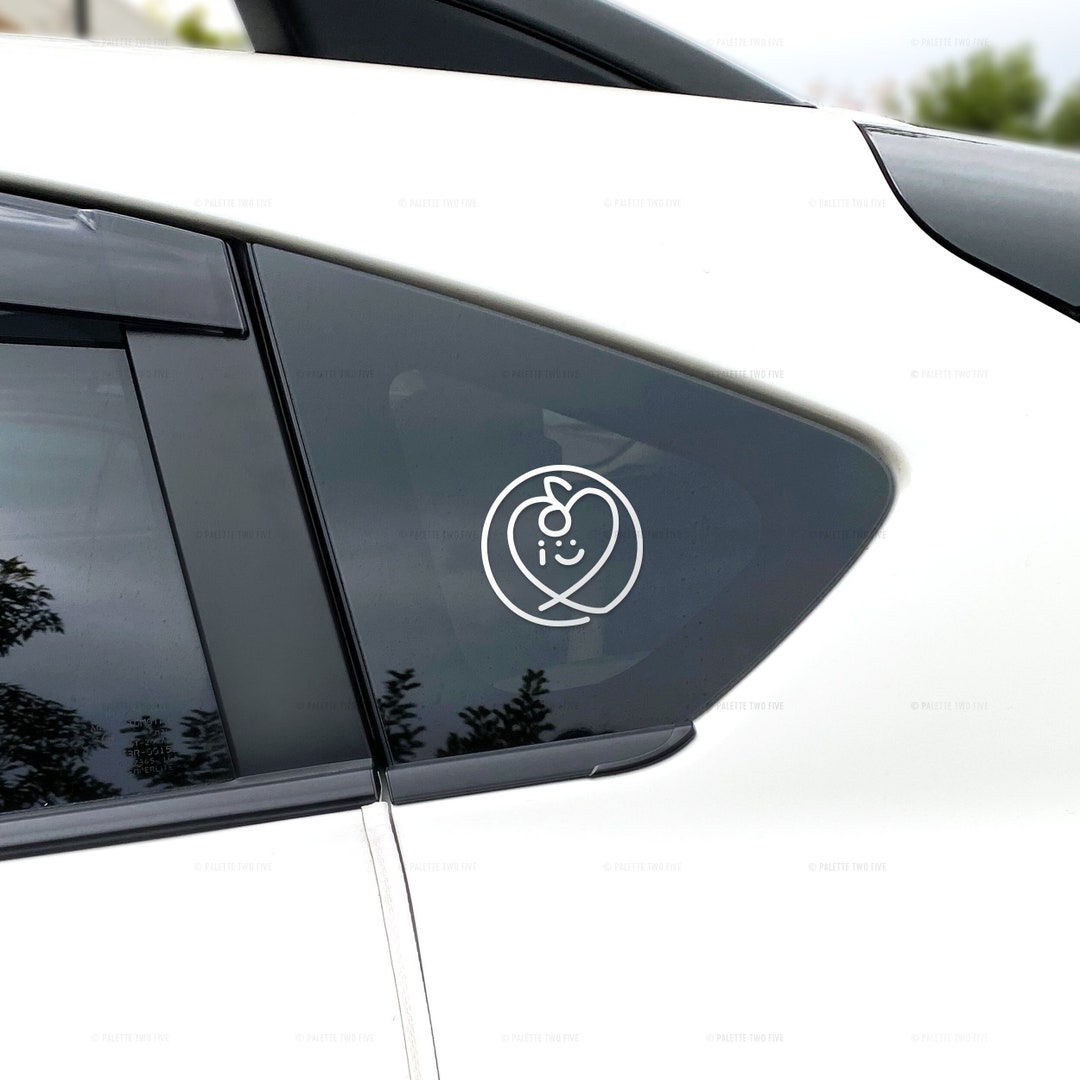 IU Car Decal, IU Kpop Window Decal, Kpop Window Decal, Kpop Sticker, IU ...