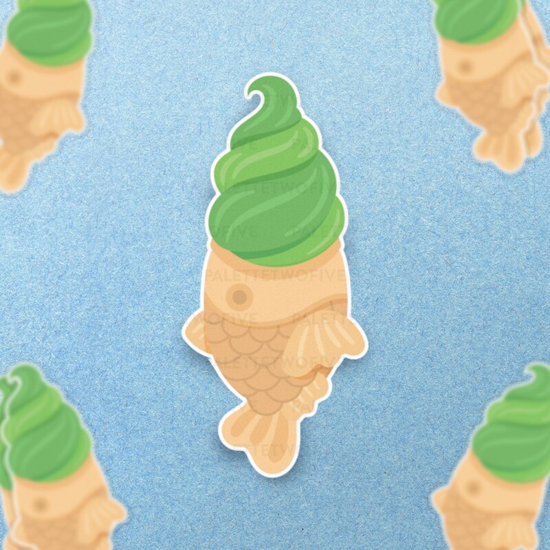 Taiyaki Sticker - Etsy