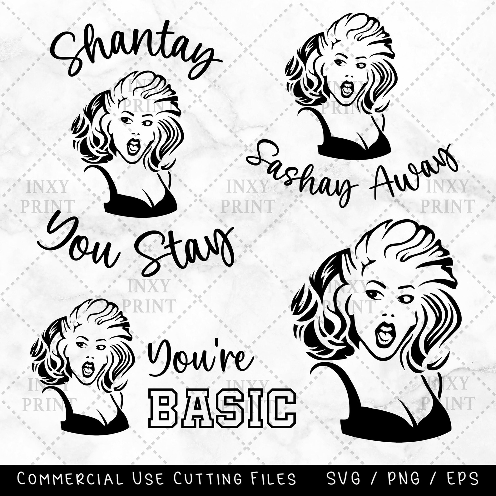 Rupaul Drag Race Bundle Svg Files for Cricut & Silhouette - Etsy UK