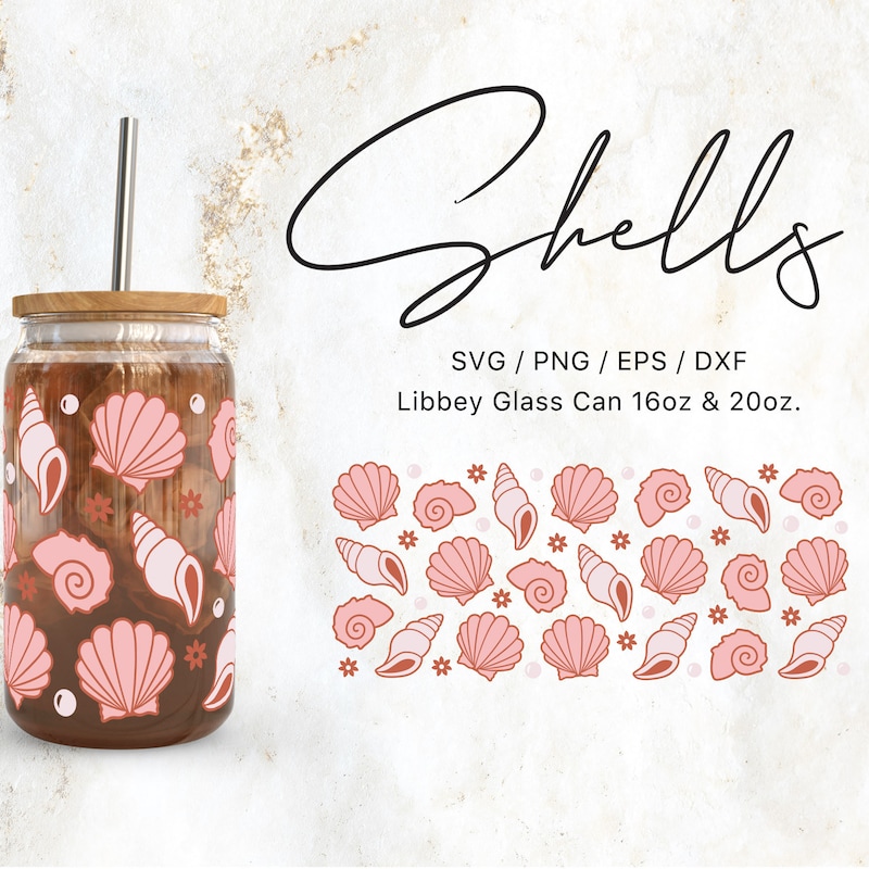 Seashells Svg - Etsy