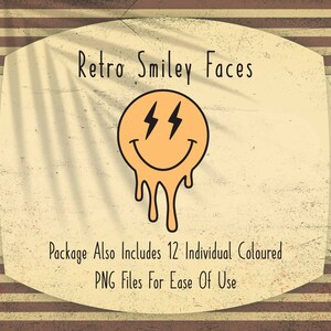 36 Retro Smile Faces SVG | Compatible With Cricut Design Space ...