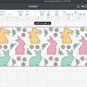 Libbey Glass 16oz | 20oz Spring Bunny Svg Files for Cricut & Silhouette ...