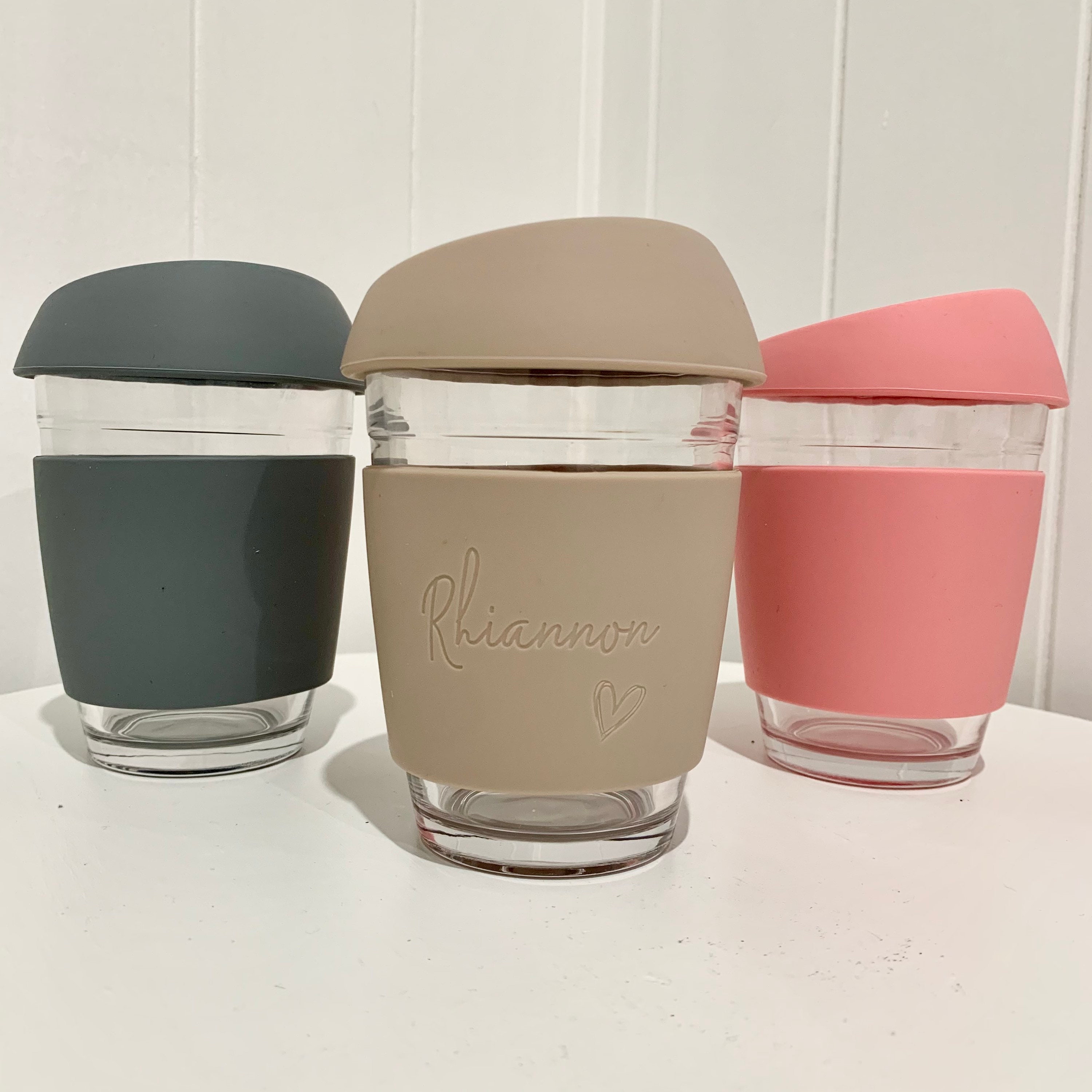 Personalised Keep Cup Glass Coffee Cup BPA Free Engraved - Etsy Australia